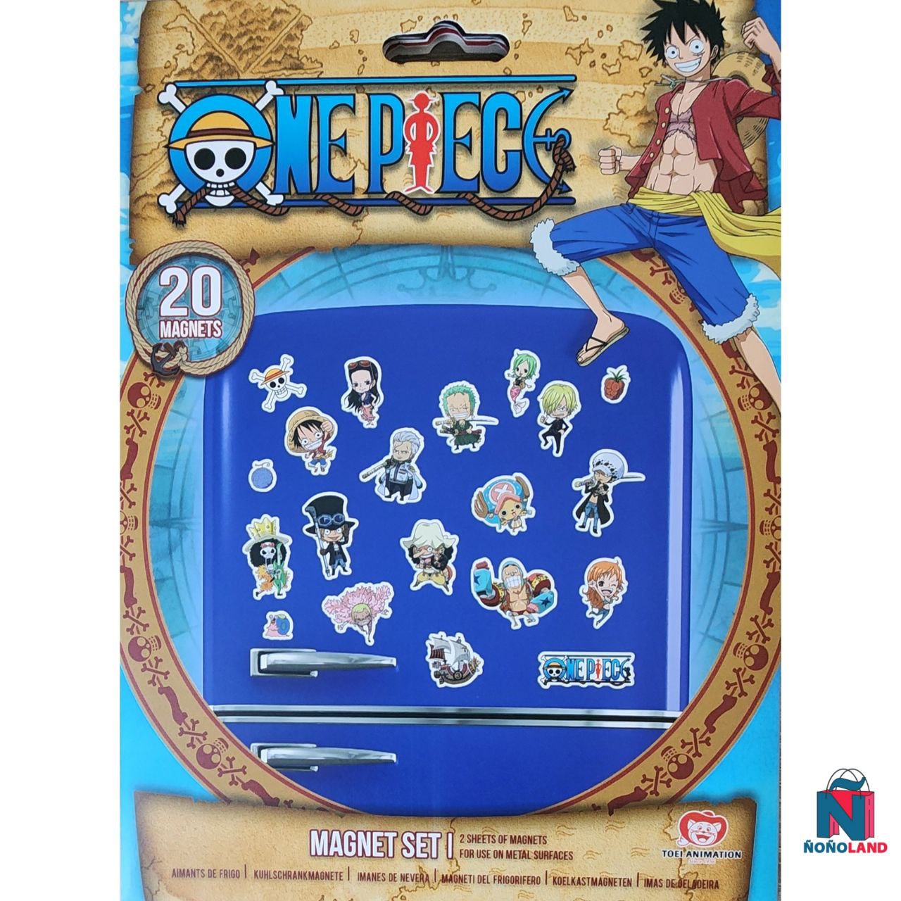 Magnetos para refrigeradora de One Piece – ÑoñolandCR
